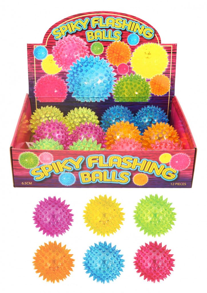 Spiky Flashing Ball - PTA Products