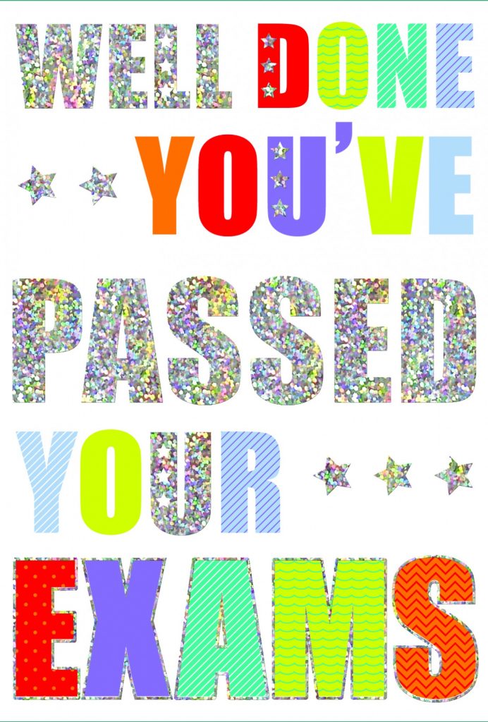 Exam Pass Greeting Cards - PTA Products